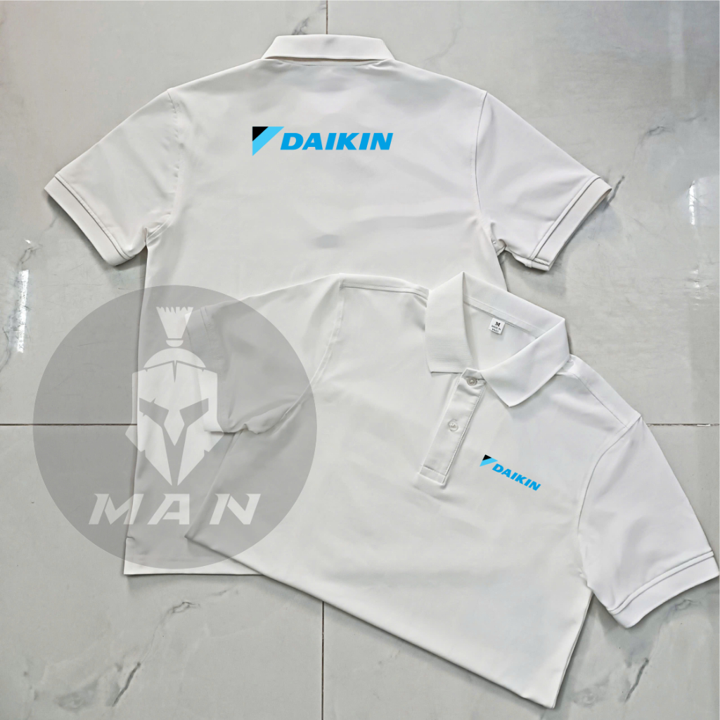 Daikin Refrigeration polo shirt - Thick and smooth Crocodile fabric No ...