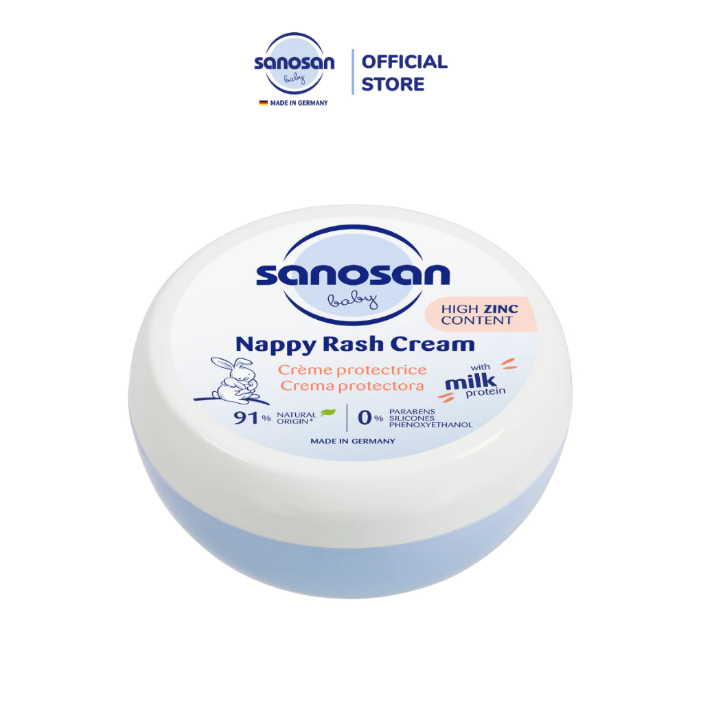 Sanosan Baby Nappy Rash Cream Anti-diaper Rash Cream Diaper Rash ...