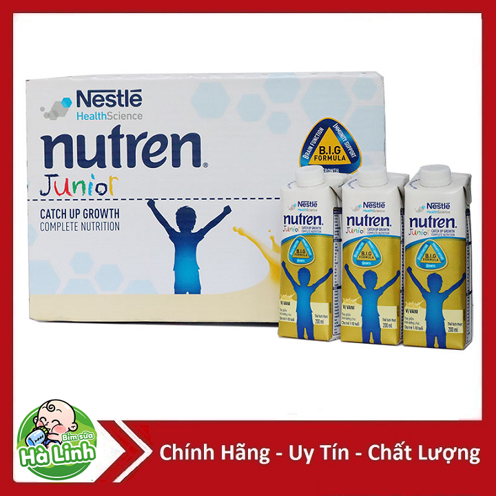 Nutren Junior Ready-to-Drink Milk Powder 110ml 36 boxes, 200ml 24 boxes ...
