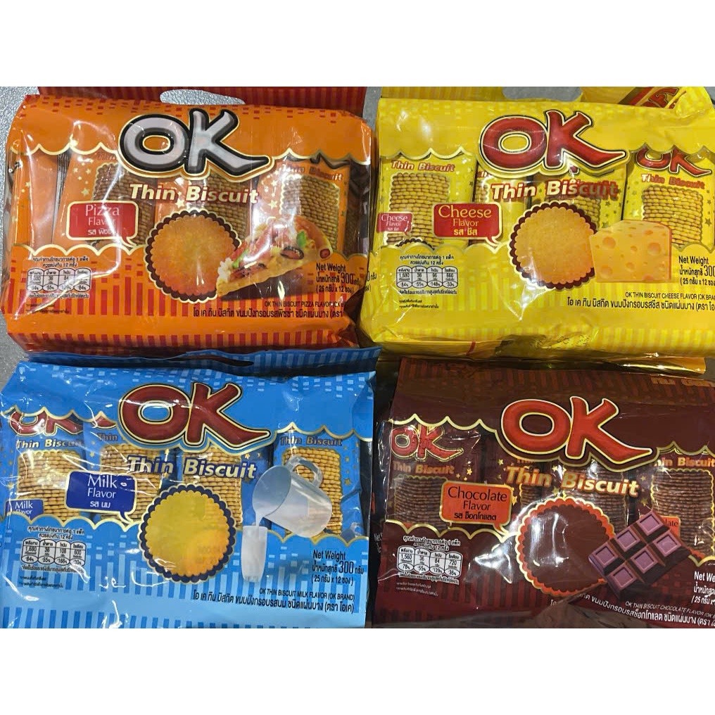 Ok Thin Thai Cookies 360g | Shopee Malaysia