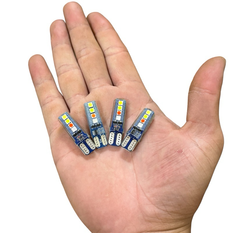 7-color Turn Signal Led Bulb with T10 Plug Runs Extremely Audi Effect ...