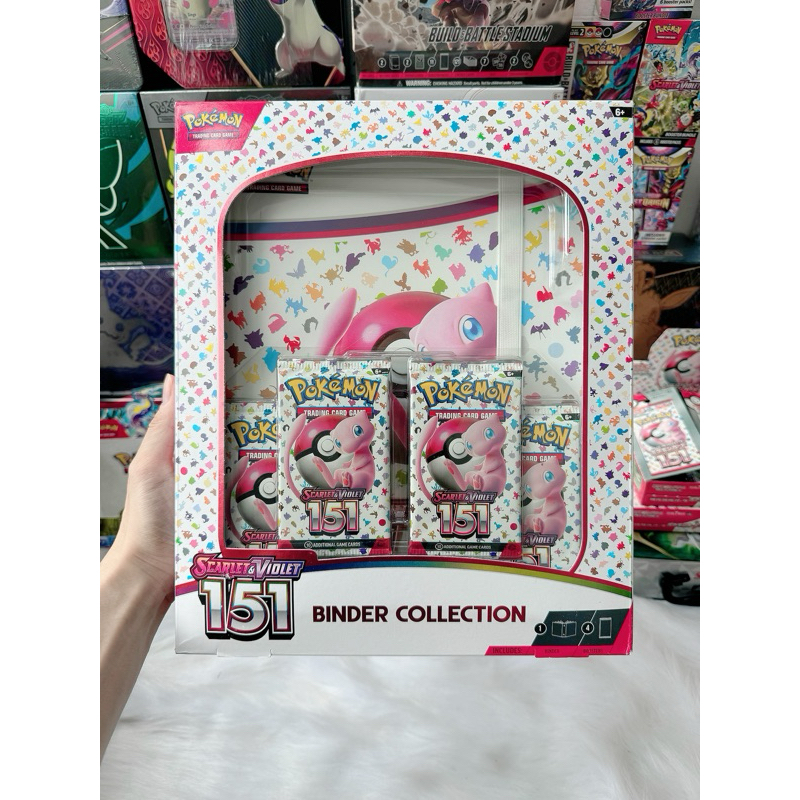 Pokémon TCG: Scarlet & Violet-151 Binder Collection Card Box | Shopee ...