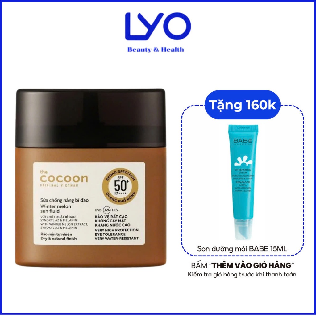 Cocoon Water Melon Sun Fluid SPF 50+ PA++++ 50ml | Shopee Malaysia