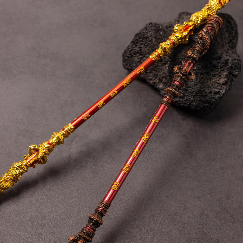 Black Myth Wukong Stick Model Sun Wukong Journey to the West 30 cm full ...