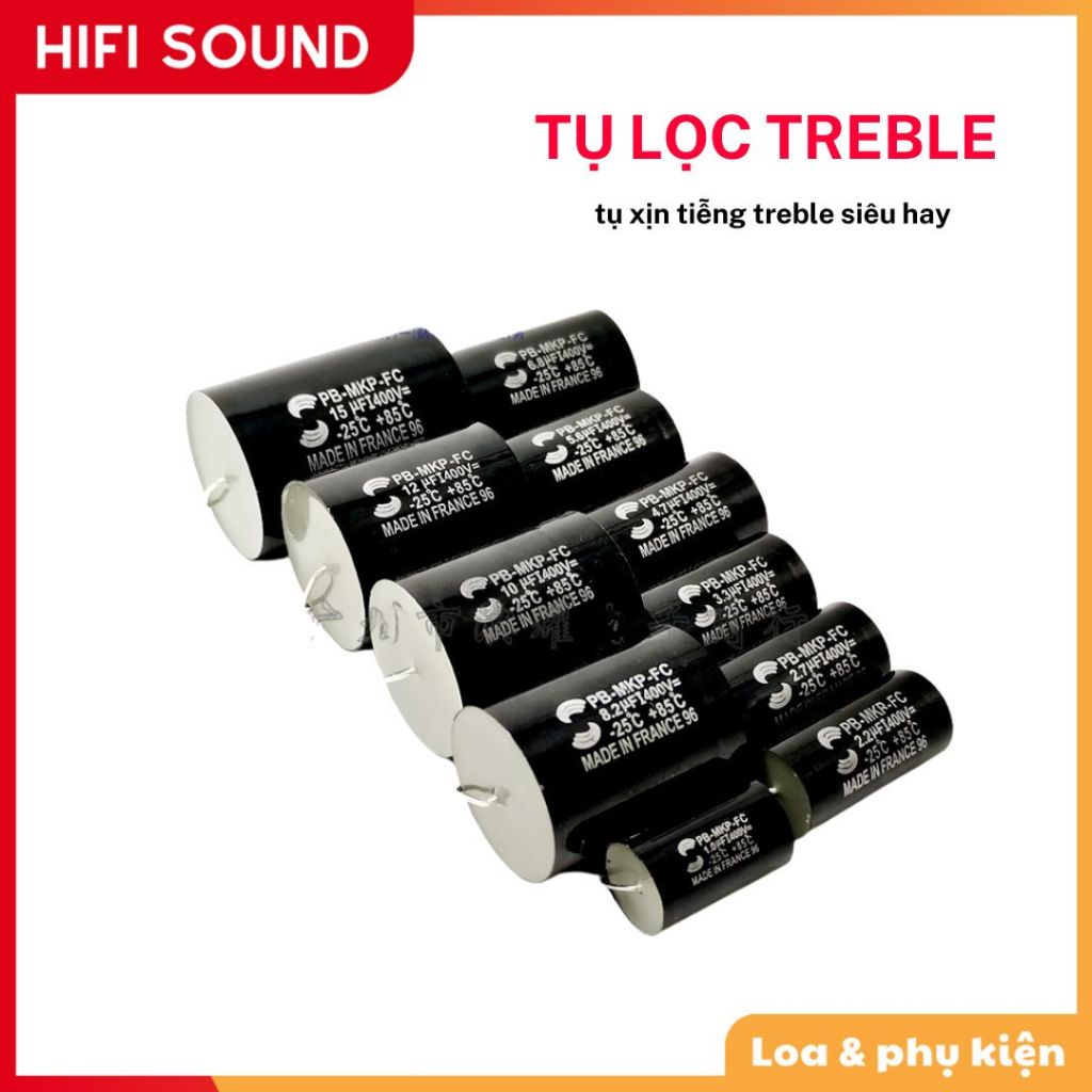 Audiophiler Hifi 250V non-polar treble speaker capacitor with crossover ...