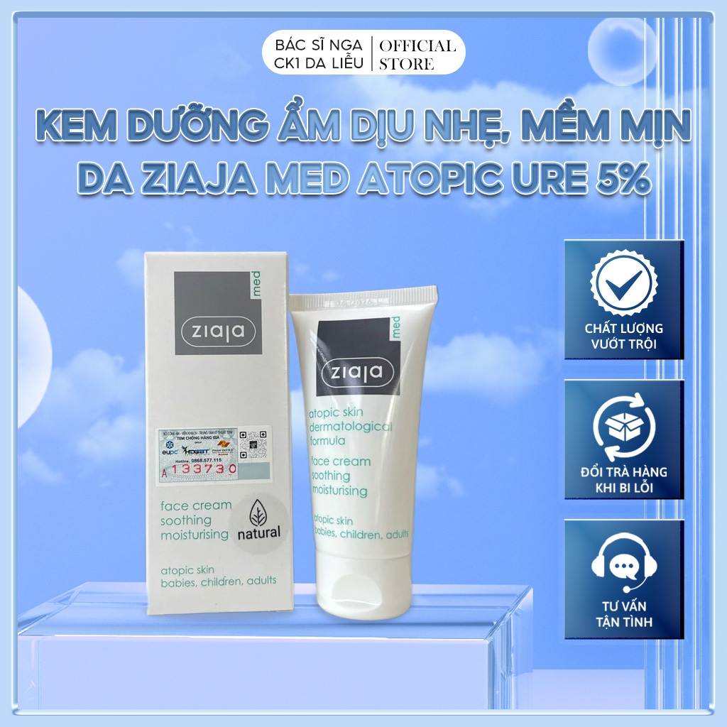 [GENUINE] Ziaja Med Atopic Urea 5% gentle, soft and smooth moisturizer ...