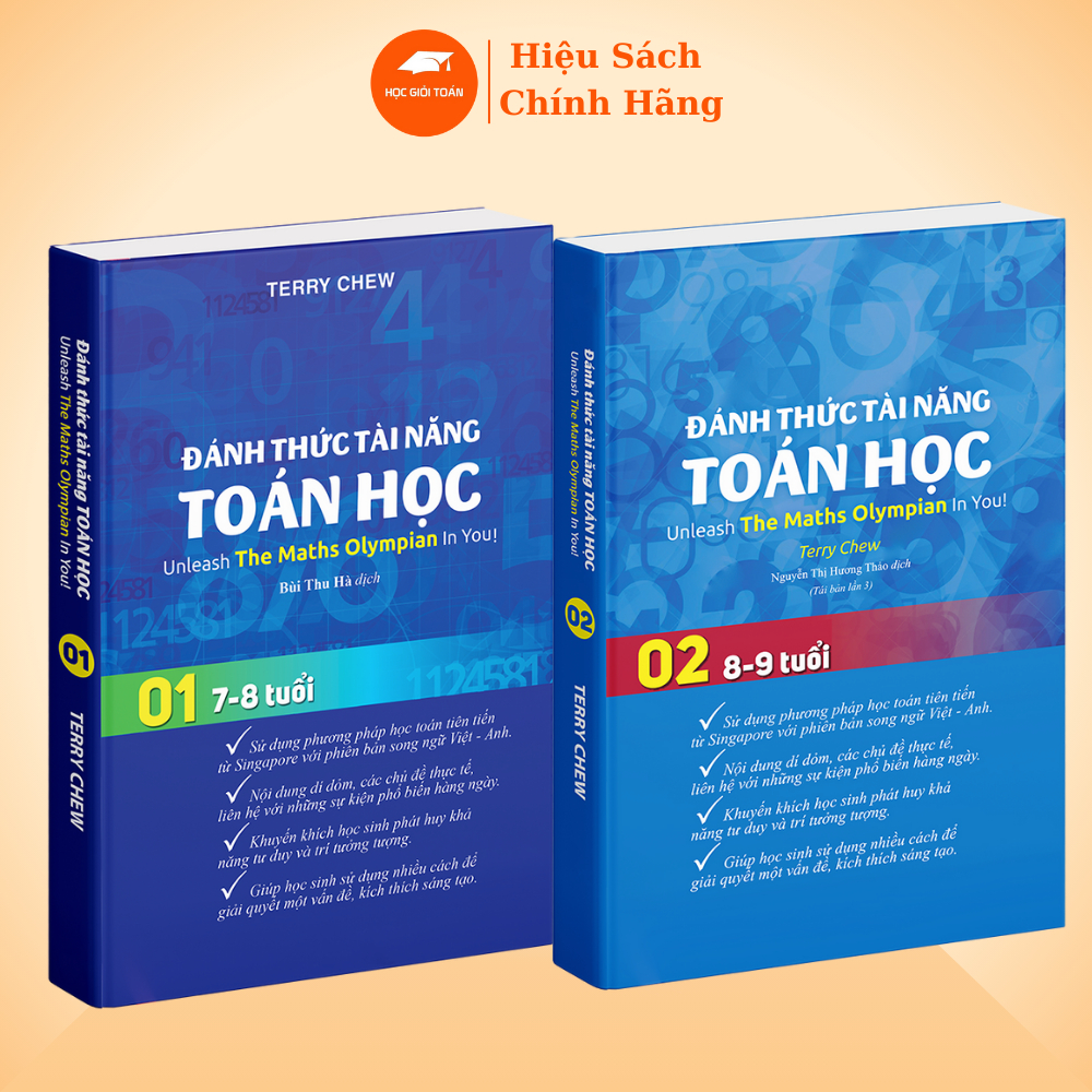 Book Combo to Awaken Math Talent 1 and 2 - Bilingual Math English and ...