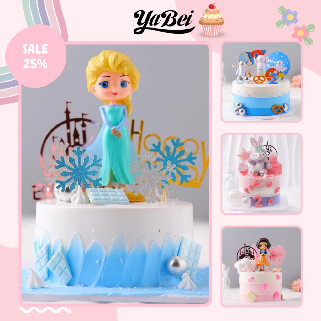 Diverse cake models for boys and girls, used for display, studio photos ...