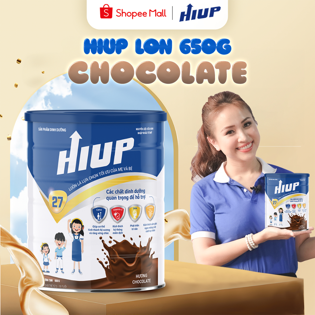 Hiup chocolate flavored milk powder increases height for children from ...