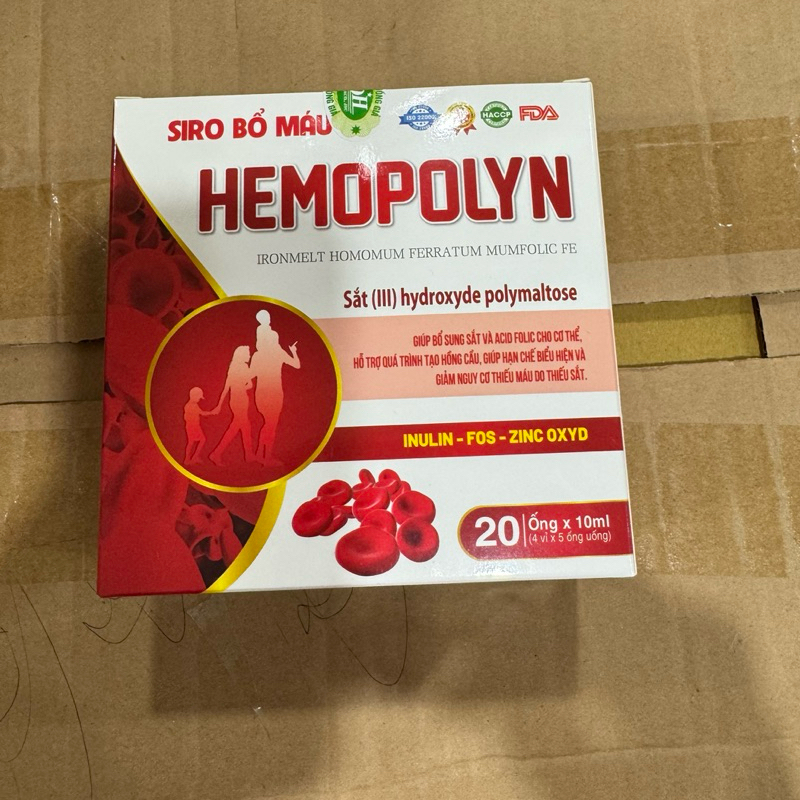 Folic Acid III Blood Supplement Syrup - HEMOPOLYN Blood Supplement ...