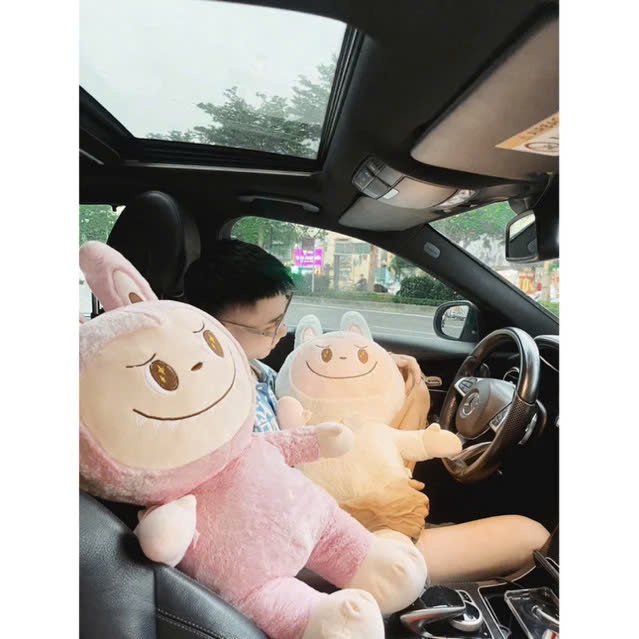 Labubu teddy bear 90cm, shoppe price, high quality stuffed animal ...