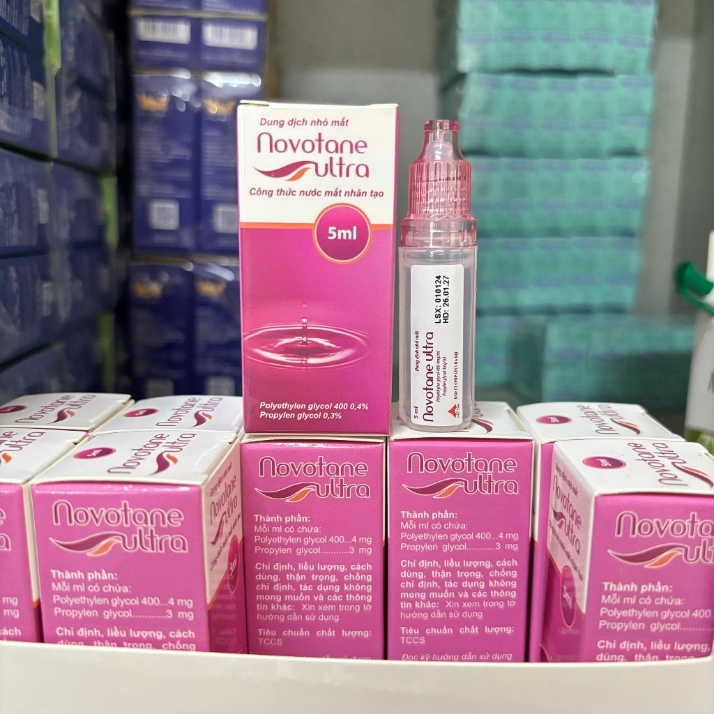 Novotane Ultra - Artificial tears moisturize eyes, reduce dry eyes, eye ...
