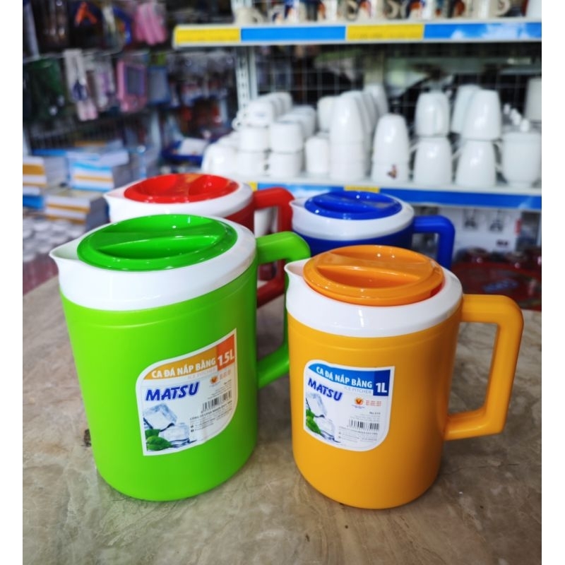 Ice mug with flat lid 1L - 1.5 L Duy Tan 0516. Thermal mug with lid 1 ...