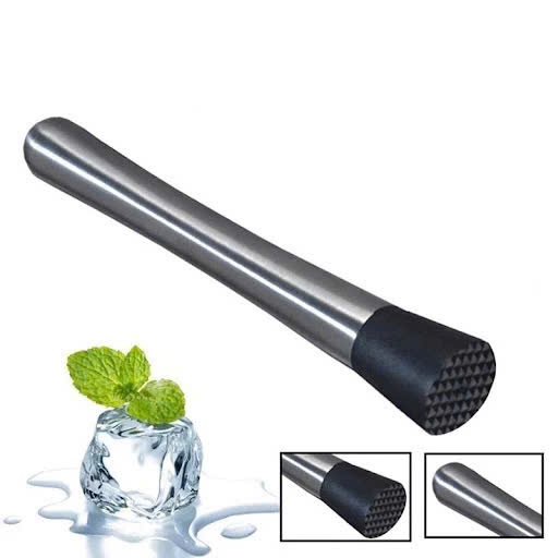 Stainless Steel Plastic cocktail Bar Pestle - Bar Mixing Tools of all ...