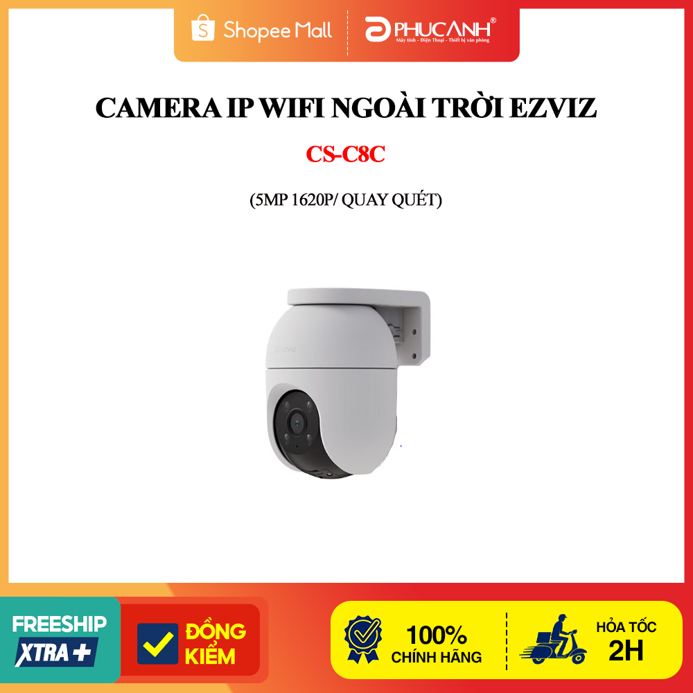 Ezviz CS-C8C 1J5WKFL outdoor wifi ip Camera (5MP 1620P/ Scanning ...
