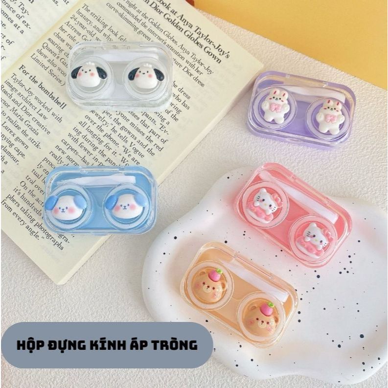 Contact lens tray cute lens case | Shopee Malaysia