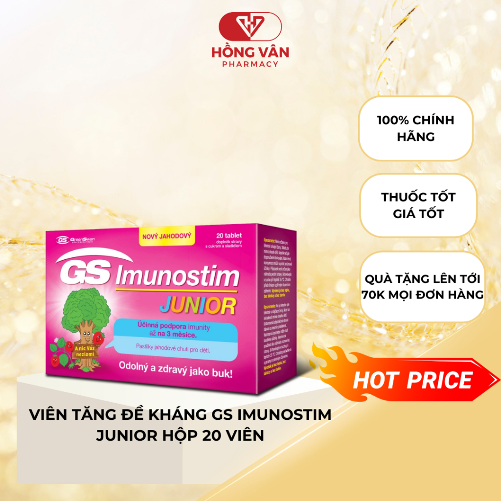 (GENUINE) Gs Immunostim junior immune enhancing lozenges (box of 20 ...