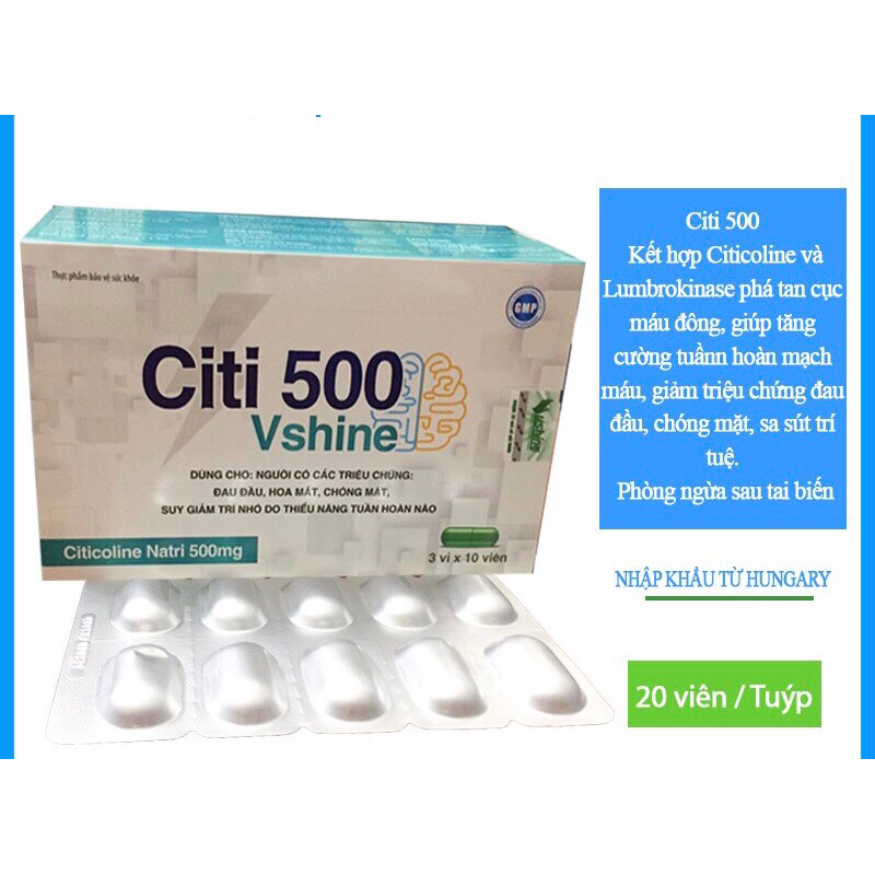 Citi 500 Vshine - Reduces headaches, dizziness, vertigo, people with ...
