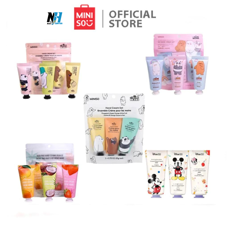 Miniso 3In1 mini Travel Lotion Set Imported from Singapore (We Bare ...