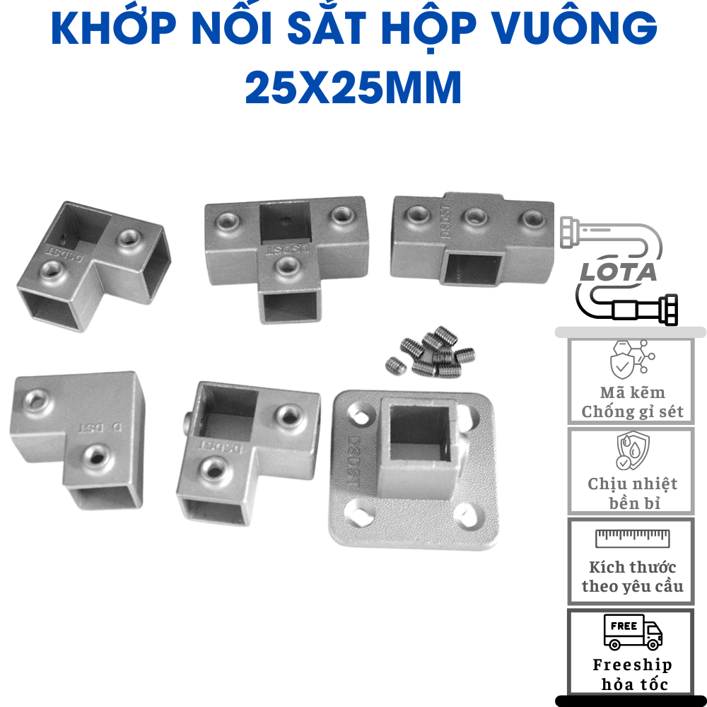 25mm Square Aluminum Quick Coupling Without Welding Various models of ...
