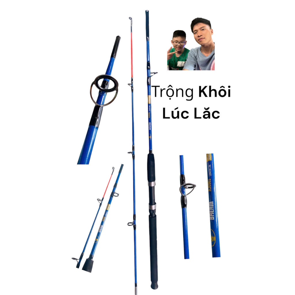 Sumo BREAM solid machine rod with 1m8 pin (solid stone ring, sturdy rod ...
