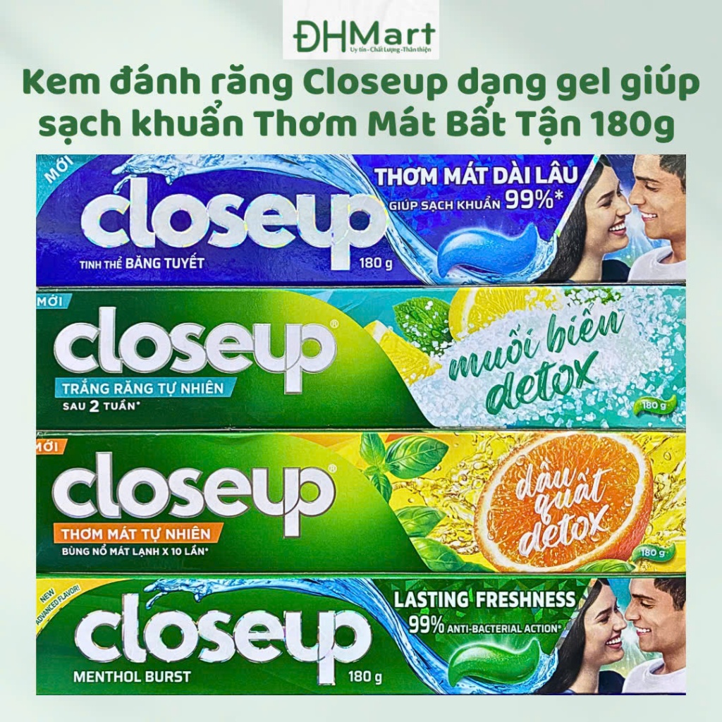Closeup gel toothpaste helps clean bacteria with Endless Fresh ...