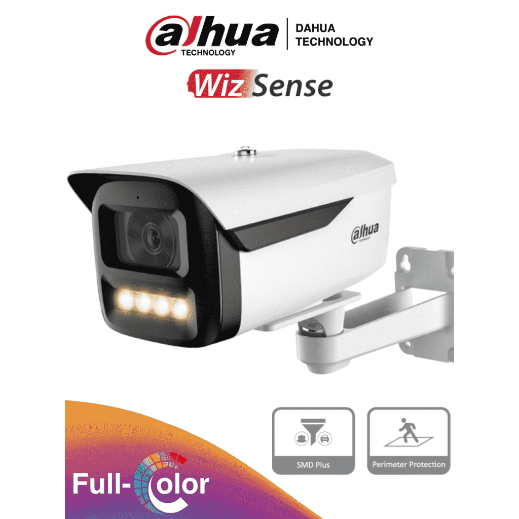 DAHUA DH-IPC-HFW2249M-AS-led-B IP Camera Wizsense Full-color recording mic 2.0 Megapixel, 50 ...