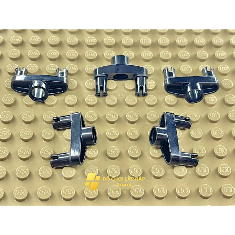 Genuine technic assembled BRICKS - [Combo of 2] 3L pin connector with 2 ...