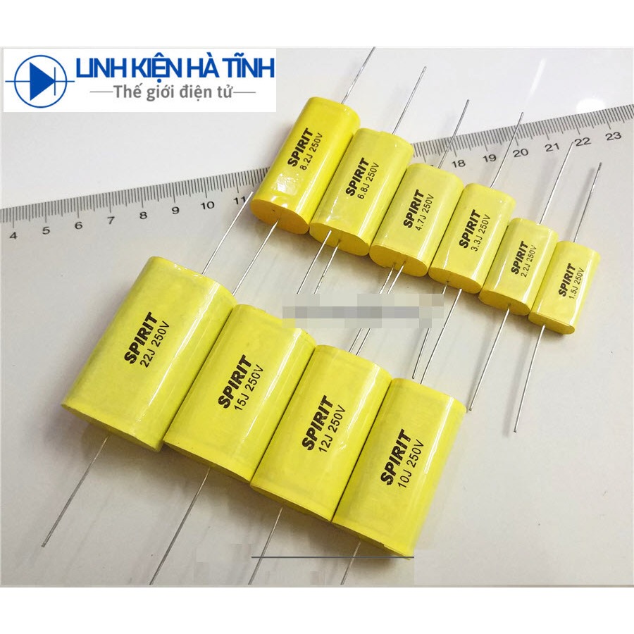 SPIRIT specialized speaker crossover capacitors of all types 1.5uf 2 ...