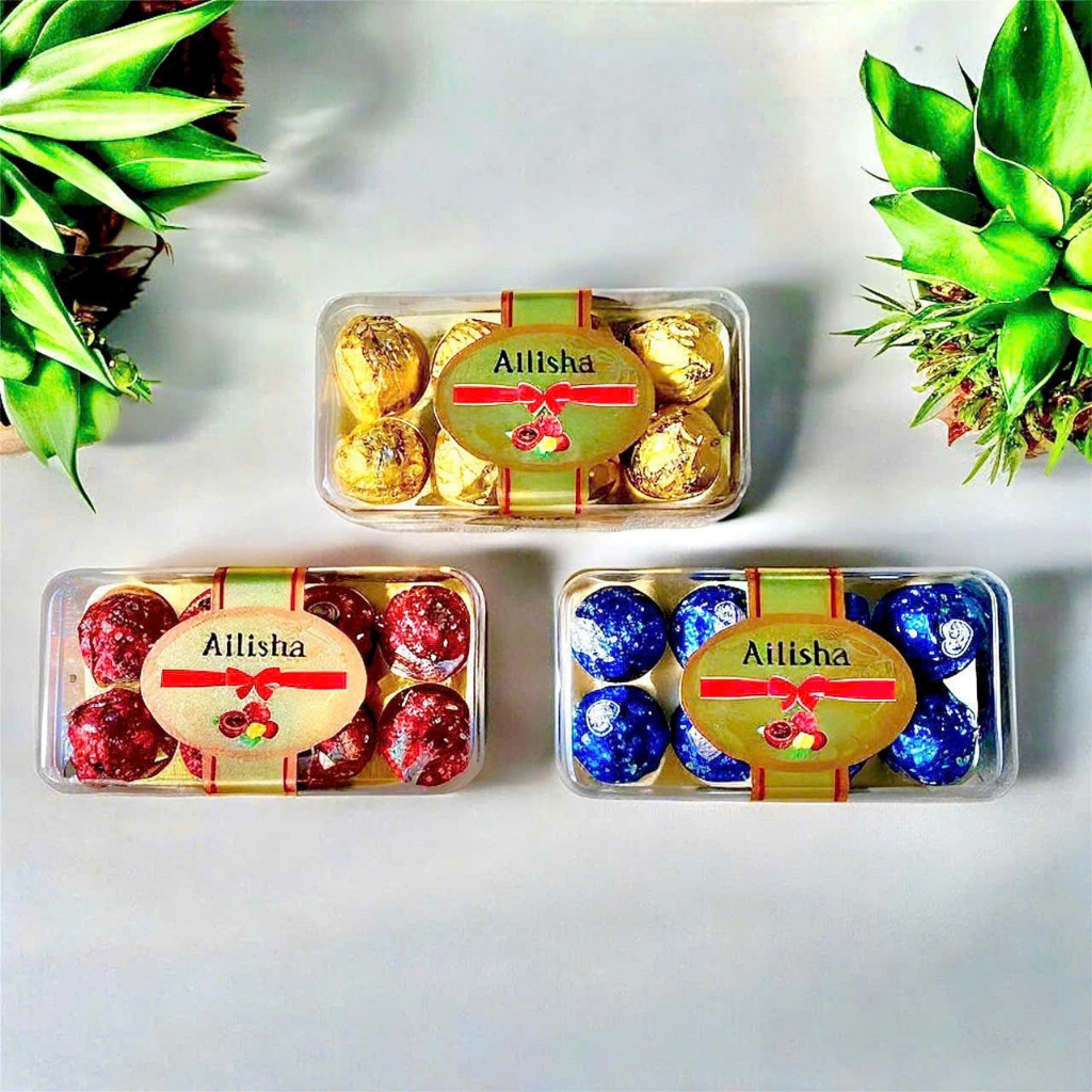 Alisha chocolate 2 layers 16 pieces in gift basket | Shopee Malaysia