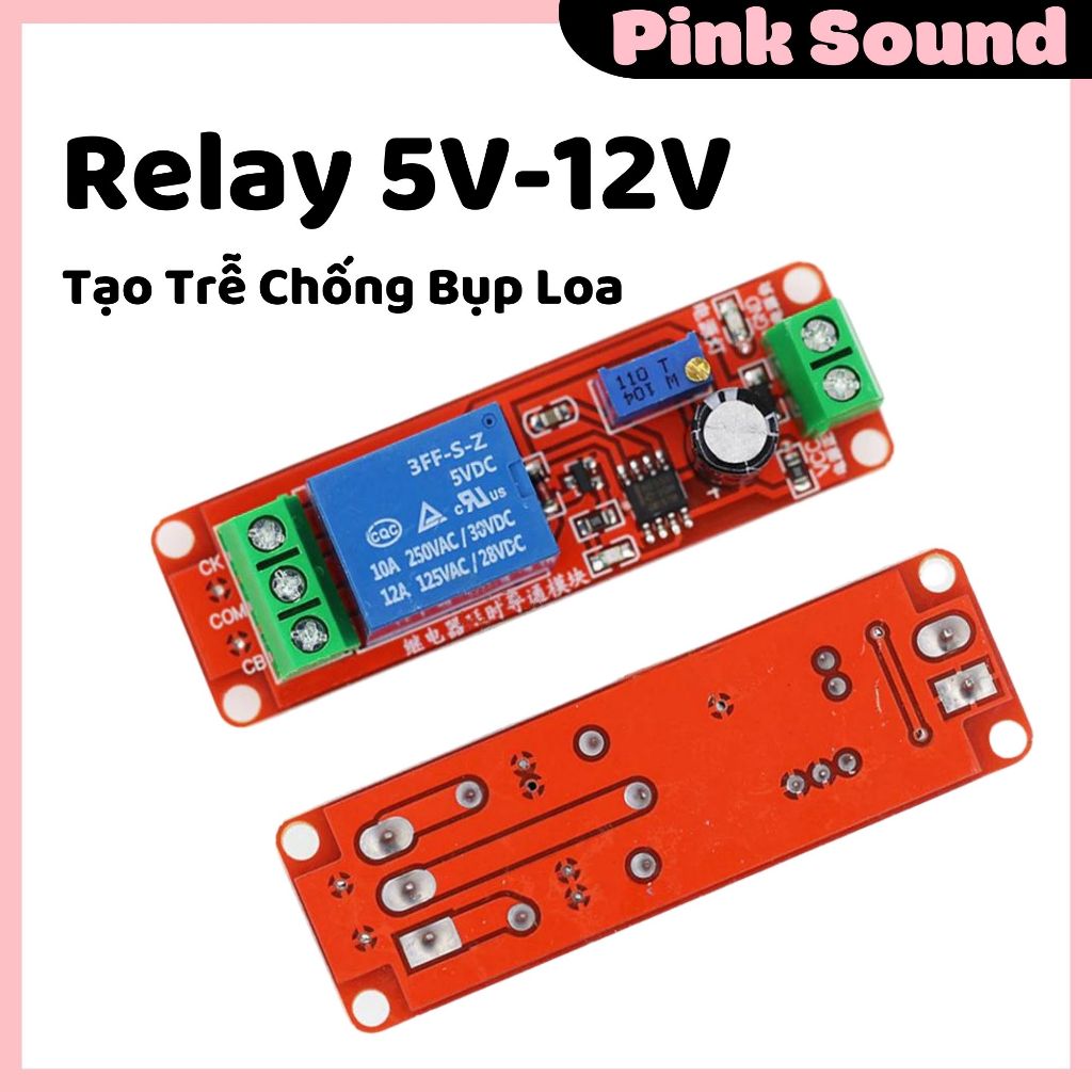 Time Relay Module Ne555 0~10s,DC 5V-12V, Relay to create closed delay ...