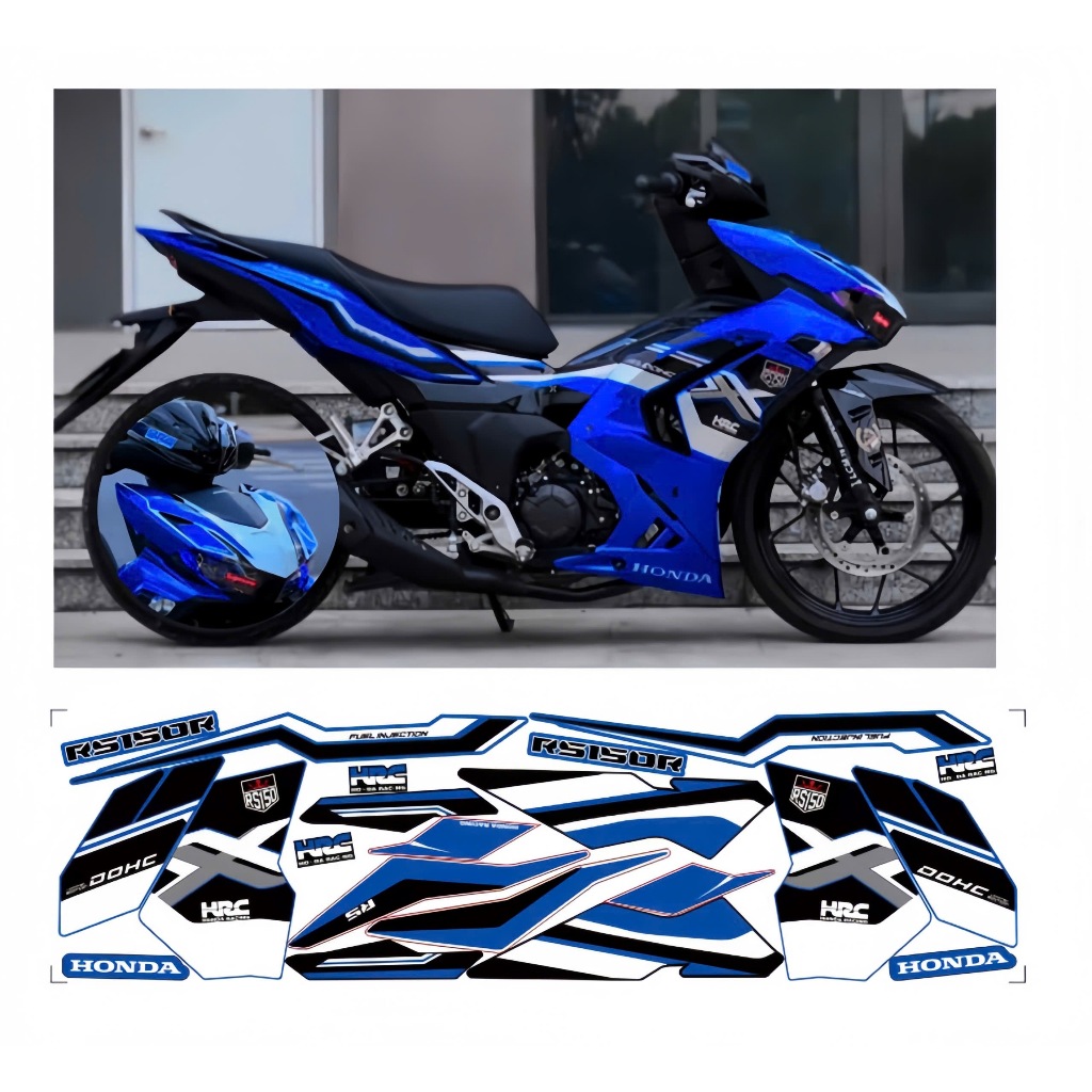 Winner X V3 REMOVABLE STICKER HRC MODEL, HIGH QUALITY, 3-LAYER PPF ...