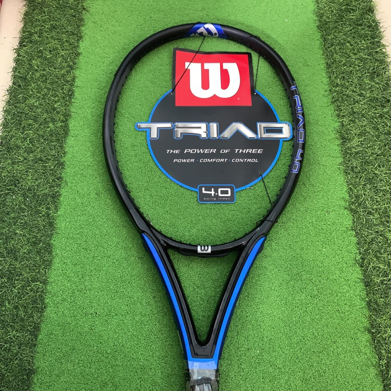 Wilson Triad 4.0 Oversize Tennis Racket - 261g | Shopee Malaysia