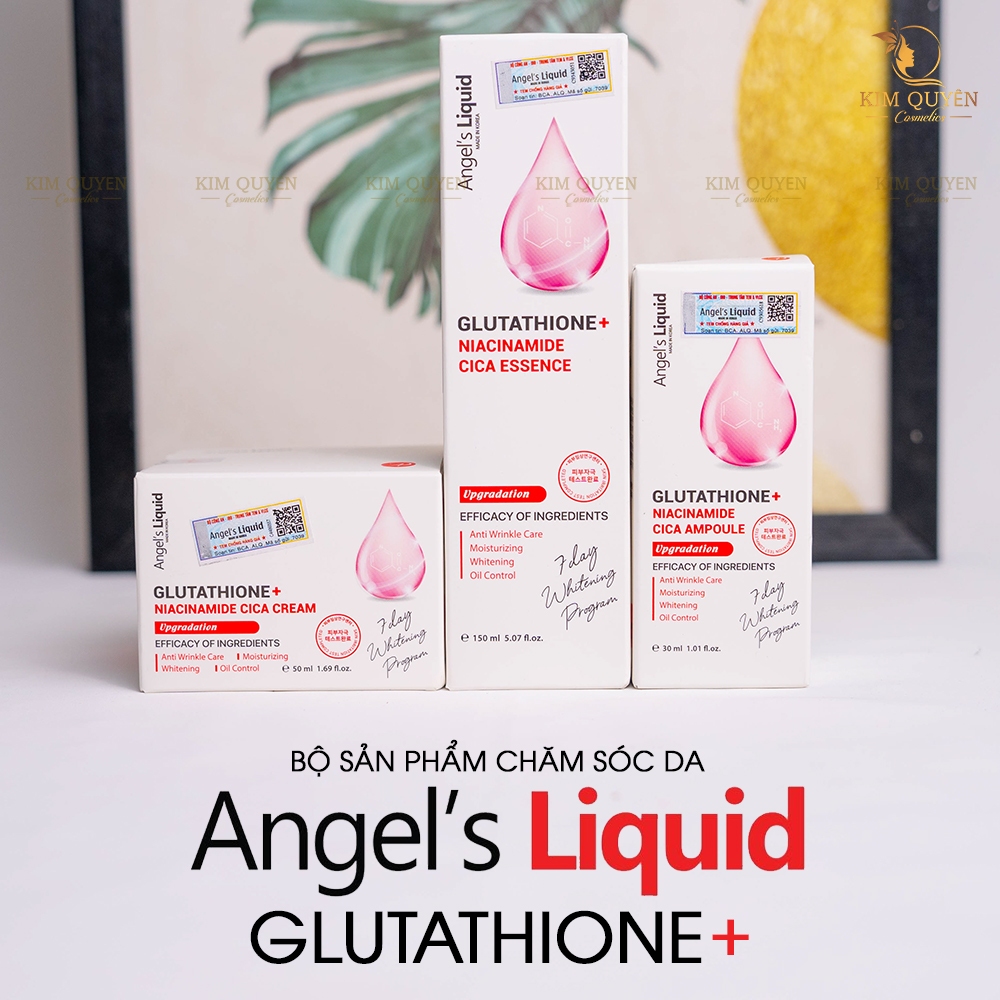 New COMBO TONER/SERUM/Angel's Liquid Glutathione + Niacinamide 7Day ...