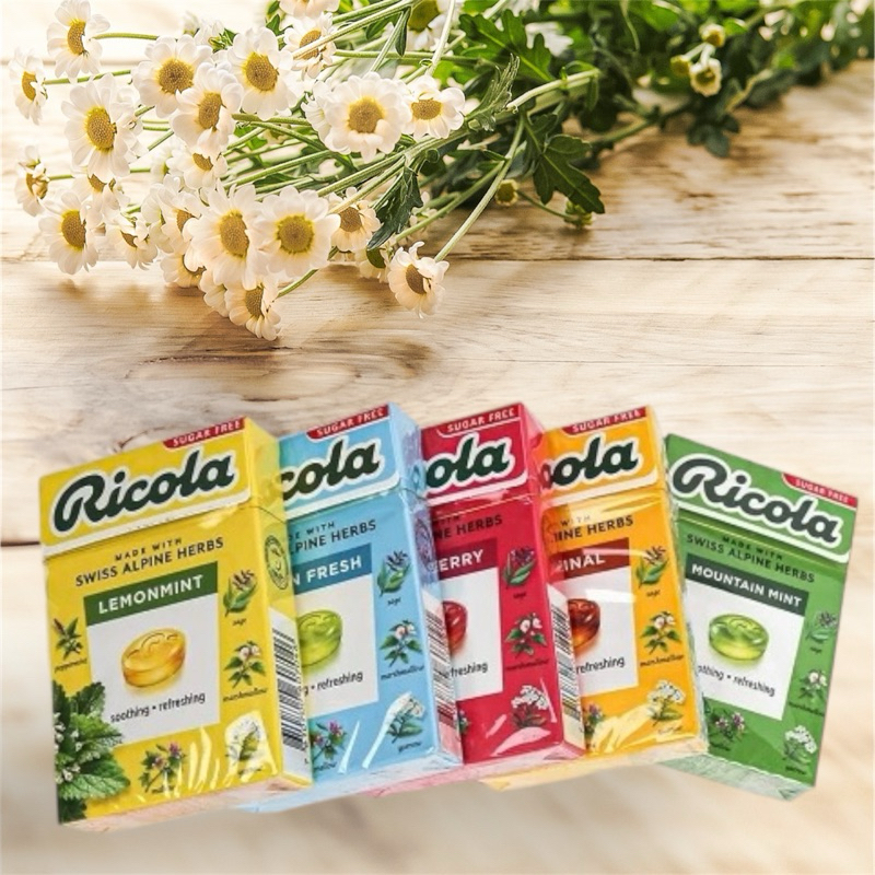Ricola SUGAR-FREE HERBAL CANDY - 40gr paper box | Shopee Malaysia