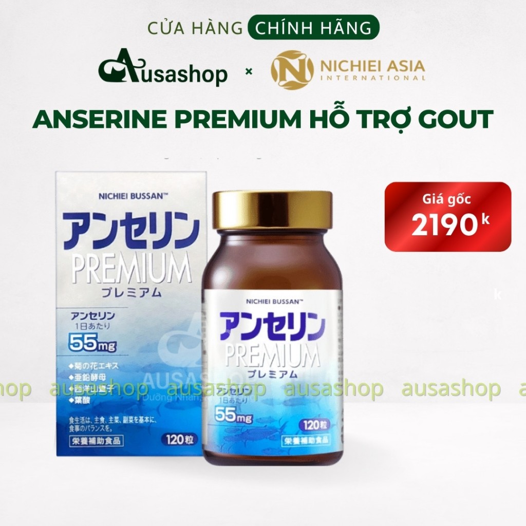 Anserine Premium Gout Support Pills Nichiei Asia Japan | Shopee Malaysia