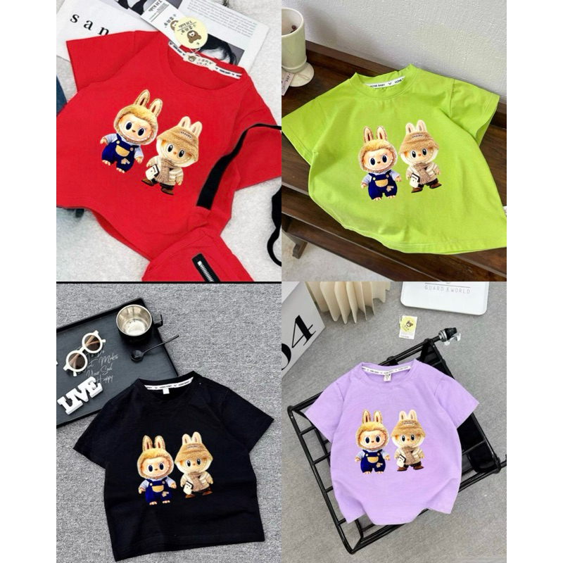 Hot trend labubu t-shirts in all sizes for children from 10-38kg ...