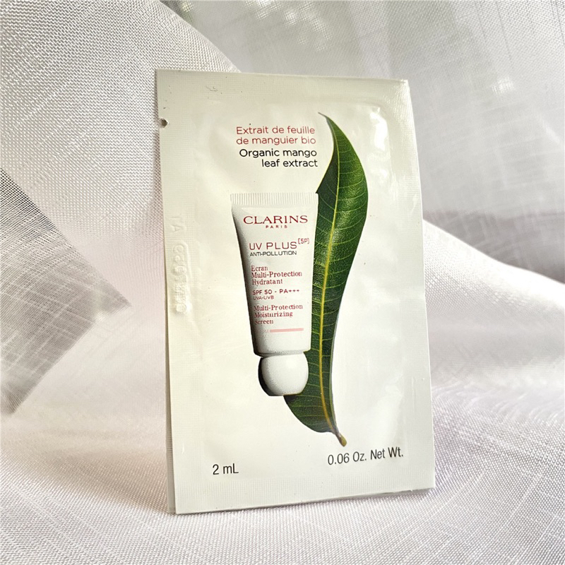 Clarins UV Plus Anti-Pollution broad-spectrum sunscreen spf 50 provides ...