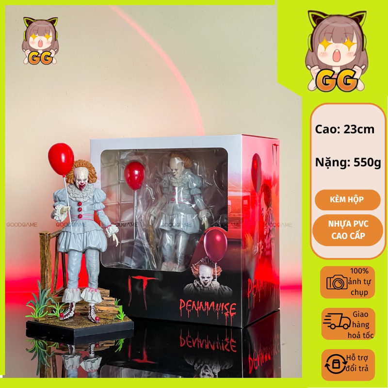 [INCLUDED Box] Pennywise Clown Model from IT Movie | Shopee Malaysia