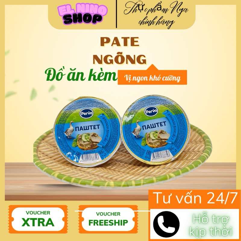 Goose liver Pate, chicken, beef 95g, delicious Russian side Pate ...