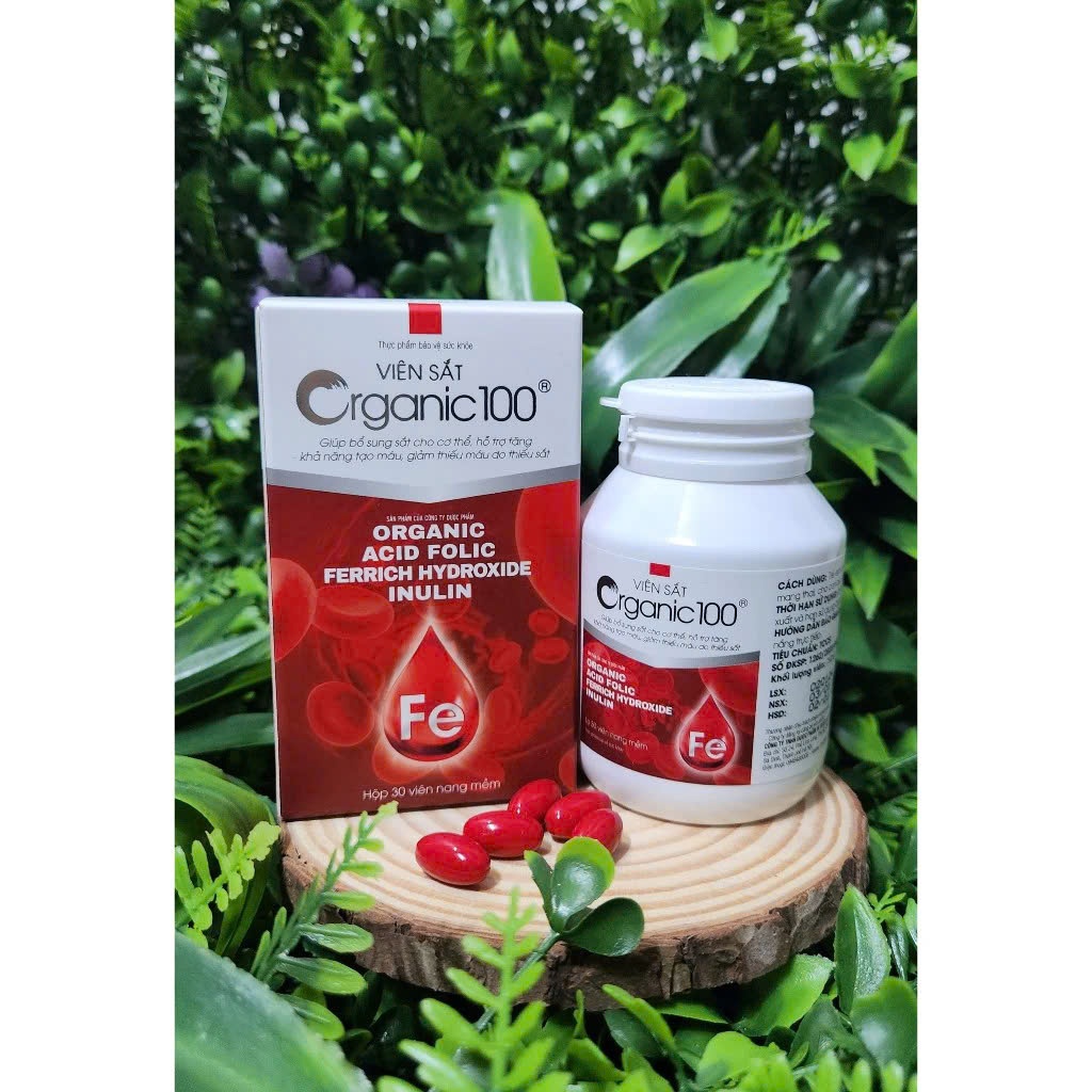 Organic Iron 100 pills increase hematopoiesis, reduce anemia, reduce ...