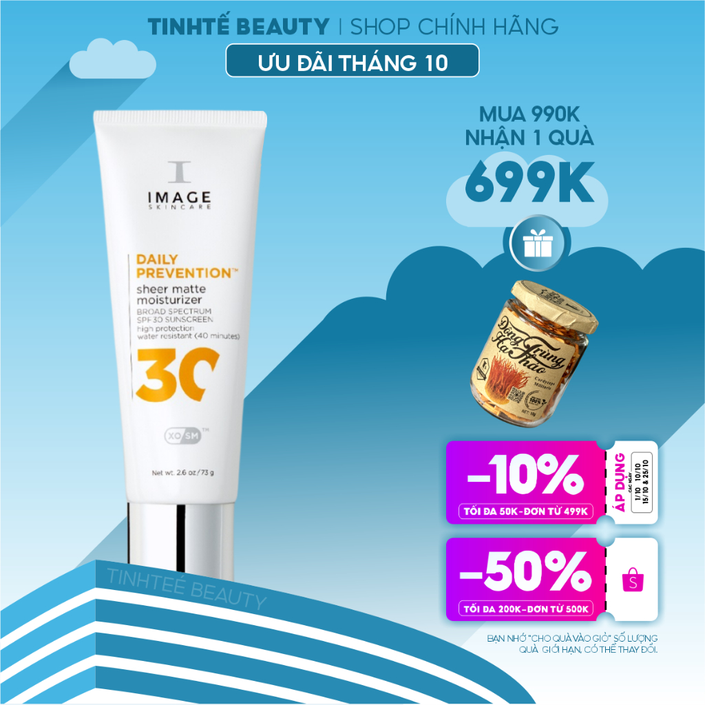 OXY Image Skincare DAILY PREVENTION sheer matte moisturizer SPF 30 7g/73g | Shopee Malaysia
