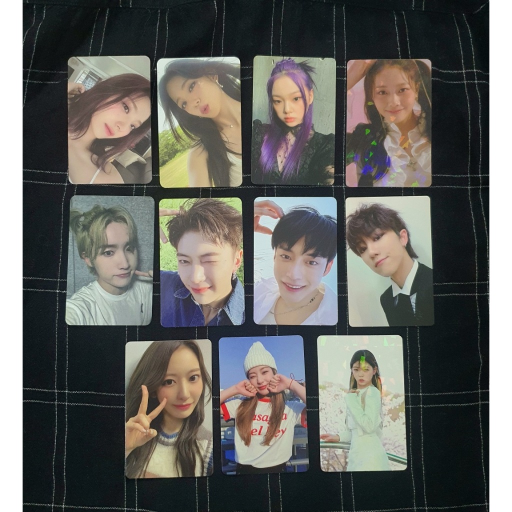 Official photocard album photo Fromis_9 Class:y Itzy Tempest Seventeen ...