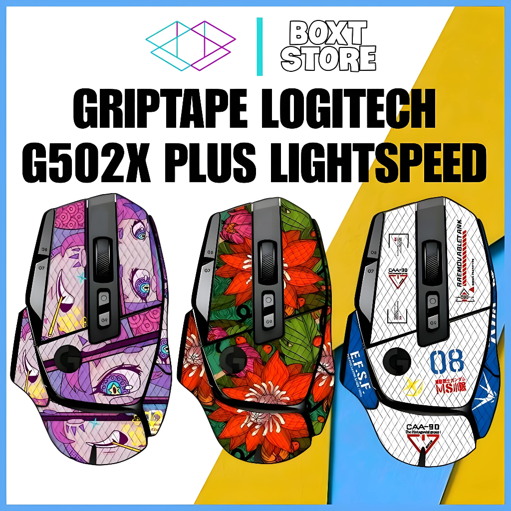 Logitech G502X Plus Lightspeed Mouse 3M Anti-Slip Grip Tape - Skin ...