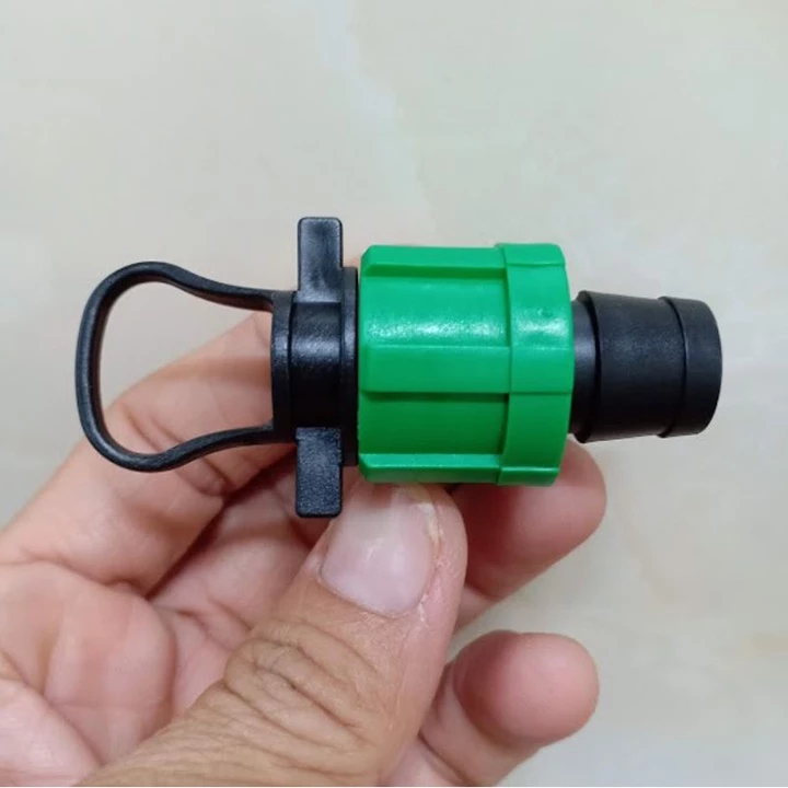 100 pieces of 16mm flat drip pipe plugs, drip irrigation pipe end caps ...