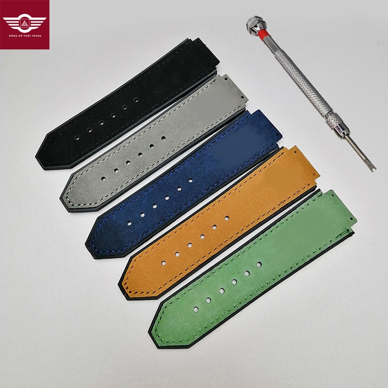 Hublot men's suede watch strap size 42mm (comes with screwdriver to ...