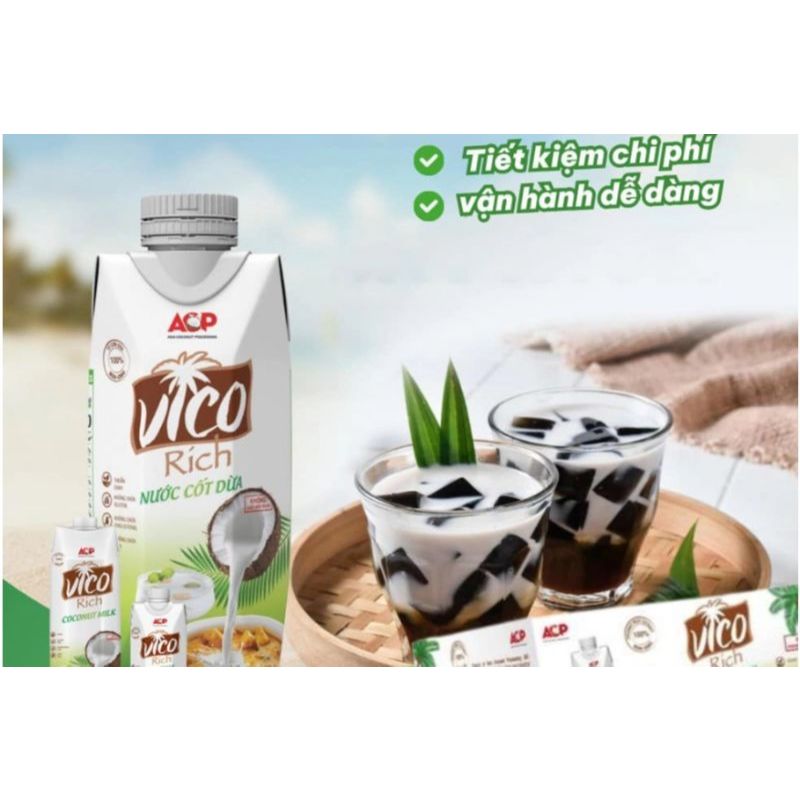 Vico premium pure coconut milk 1L | Shopee Malaysia