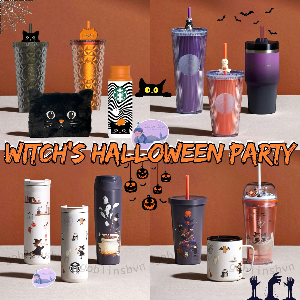 [Ready Stock] STARBUCKS MAGIC COLLECTION WITCH’S HALLOWEEN PARTY 2024 ...