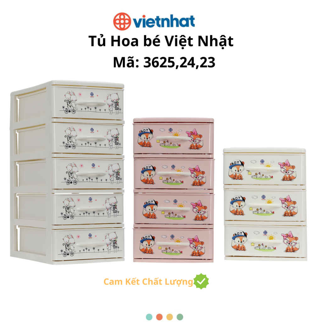 Genuine Viet Nhat 3-tier, 4-tier, 5-tier Baby Flower Cabinet (3623,3624 ...