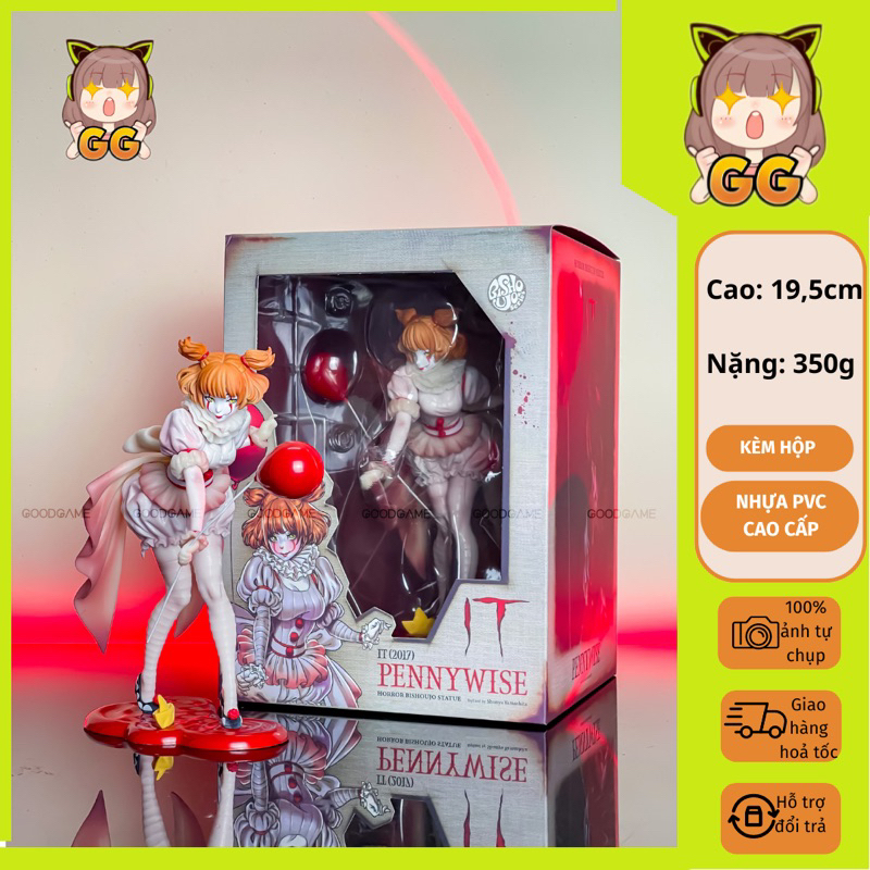 [INCLUDED Box] Pennywise Female Edition Model | Shopee Malaysia